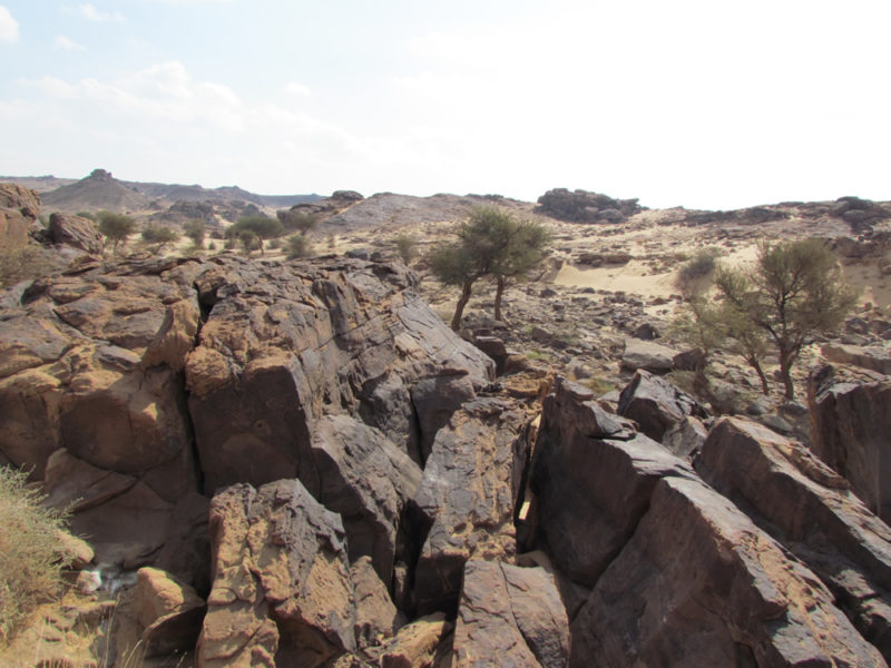 Wadi Uqla Landscape - Arabian Rock Art Heritage
